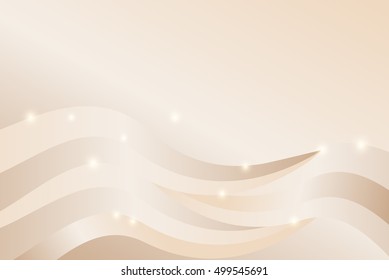 Pearl Color Gradient Abstract Line Wavy Stock Vector (Royalty Free ...