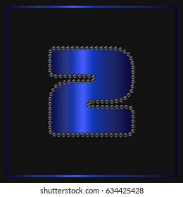 Pearl Font Typeface Alphabet R Stock Vector (Royalty Free) 634425407 ...