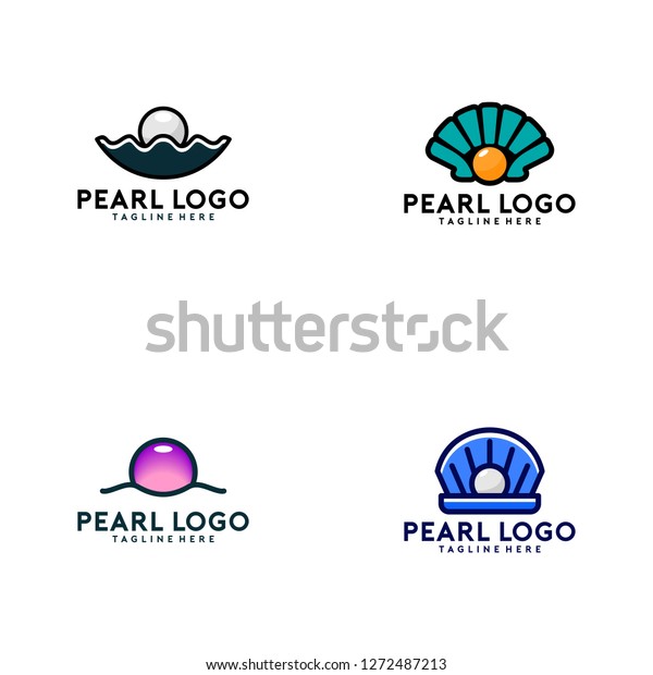Pearl Logo Design Template: เวกเตอร์สต็อก (ปลอดค่าลิขสิทธิ์) 1272487213 ...