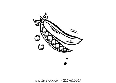 8,275 Peas outline Images, Stock Photos & Vectors | Shutterstock