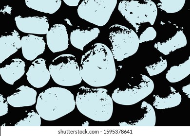Pebbles Vector Dual Color Background Stock Vector (Royalty Free ...