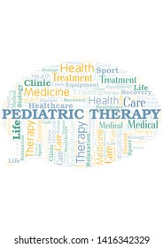 Occupational Therapy Word Cloud Wordcloud Made Stock Vector (Royalty ...