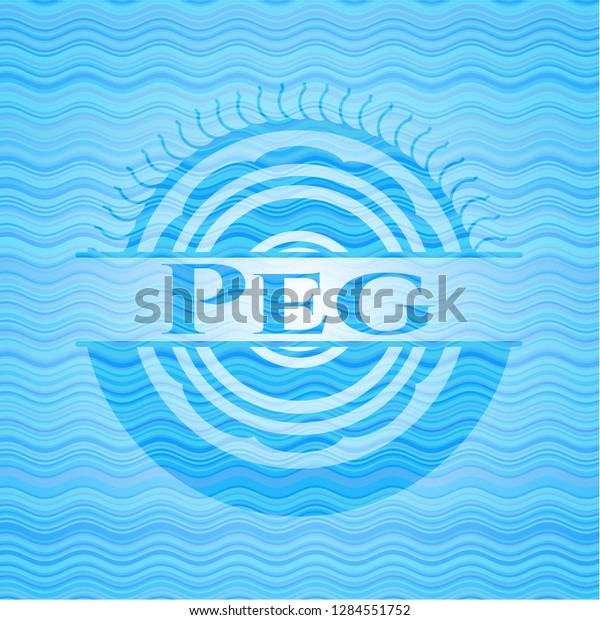 Peg Water Emblem Background Stock Vector (Royalty Free) 1284551752 ...
