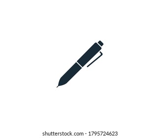 Pen Icon Vector Logo Template Illustration Stock Vector (Royalty Free ...