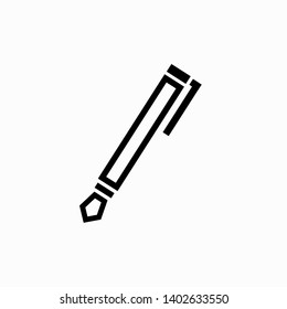 Pen Iconvector Illustration Flat Design Style Stock Vector (Royalty ...