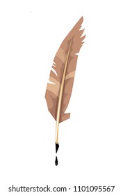 Pen Ink Vector Stock Vector (Royalty Free) 1101095567 | Shutterstock