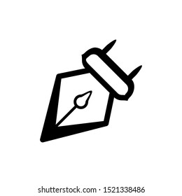 Pen Tool Icon Graphic Design Element Stock Vector (Royalty Free ...