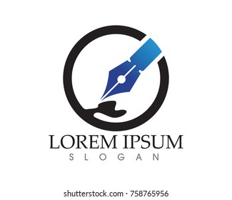 56,712 Hand pen logo Stock Illustrations, Images & Vectors | Shutterstock