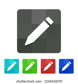 Pencil App Icon Stock Vector (Royalty Free) 1254610270 | Shutterstock