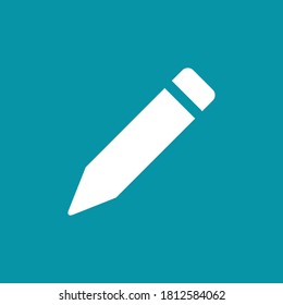 Pencil App Icon Button Stock Vector (Royalty Free) 1812584062 ...