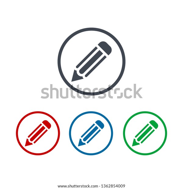 Pencil Drawing Symbol Stock Vector (Royalty Free) 1362854009 | Shutterstock