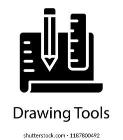 Pencil Scale Blank Paper Sheet Showing Stock Vector (Royalty Free ...
