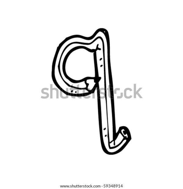 Pencil Shaped Drawing Letter Q Stock Vector (Royalty Free) 59348914 ...