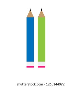 Pencils Graphics Logo Stock Vector (Royalty Free) 1265144092 | Shutterstock