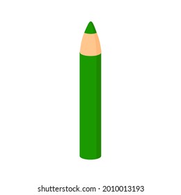 Pencils Vector Illustration Isolated On White Stock Vector (Royalty ...