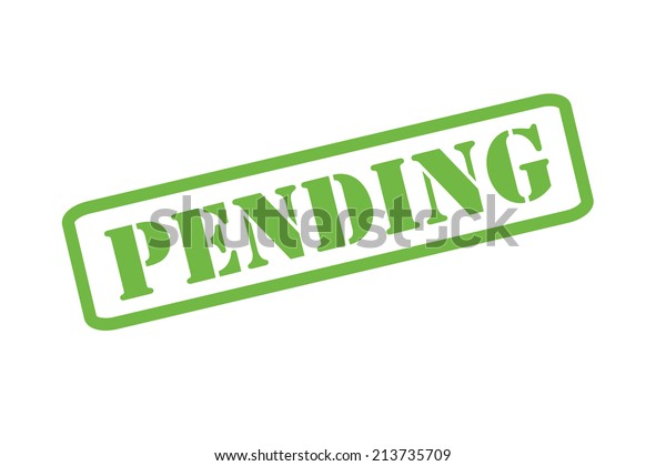 Pending Green Rubber Stamp Vector Over Stock Vector (Royalty Free ...