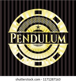Pendulum Golden Badge Stock Vector (Royalty Free) 1171287163 | Shutterstock