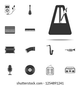 Pendulum Icon Music Instruments Icons Universal Stock Vector (Royalty ...