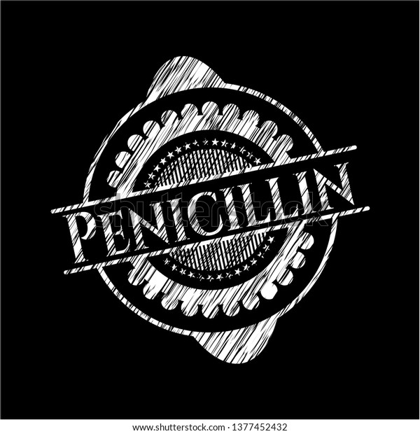 Penicillin Written On Blackboard Stock Vector (Royalty Free) 1377452432 ...