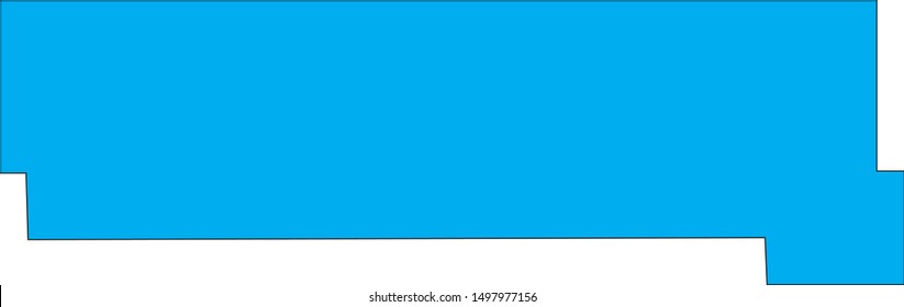 Pennington County Map State Minnesota Stock Vector (Royalty Free ...