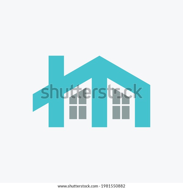 Pentagon House Vector Design Illustration Stock Vector (Royalty Free ...