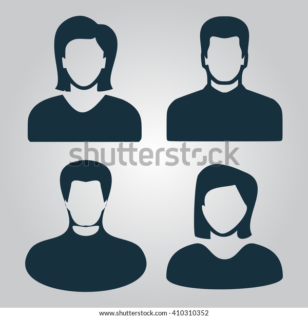 People Avatar Icon Vector Perfect Pictogram Stock Vector (Royalty Free ...