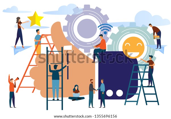 People Best Performance Reviews Comments That Stock Vector (Royalty ...