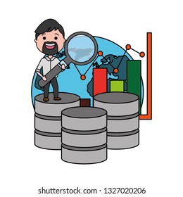 People Big Data Stock Vector (Royalty Free) 1327020206 | Shutterstock