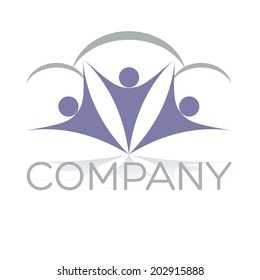 People Bridge Logo Stock Vector (Royalty Free) 202915888 | Shutterstock