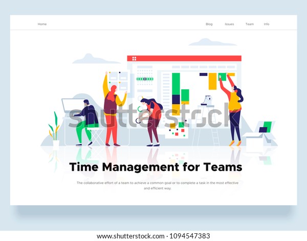 People Build Dashboard Interact Graphs Time Stock Vector (Royalty Free ...