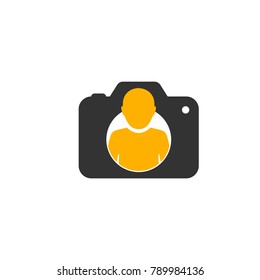 People Camera Icon Logo Image Stock Vector (Royalty Free) 789984136 ...