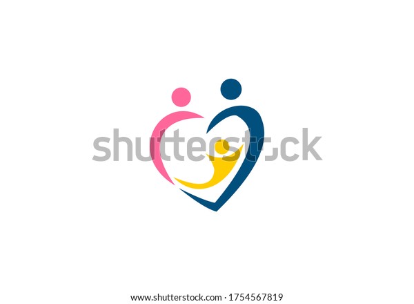 People Care Icon Logo Vector Stock Vector (Royalty Free) 1754567819 ...