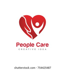 People Care Logo Stock Vector (Royalty Free) 754425487 | Shutterstock