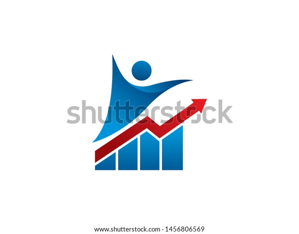 People Chart Logo Template Design Vector Stock Vector (Royalty Free ...