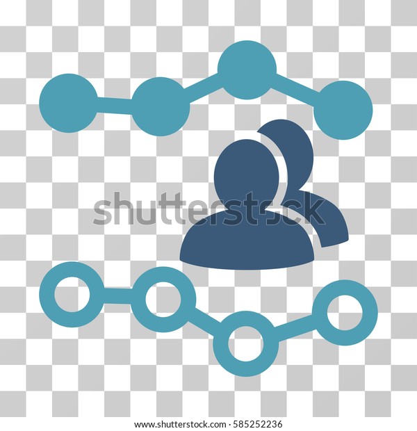 People Charts Icon Vector Illustration Style Stock Vector (Royalty Free ...