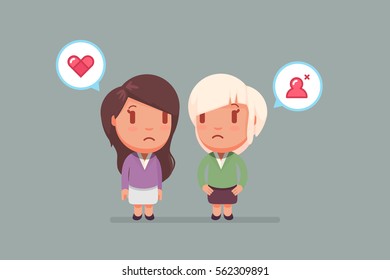 People Chatting Vector Illustration Stock Vector (Royalty Free ...