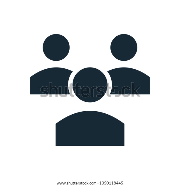 People Community Group Icon Vector Logo Stock Vector (Royalty Free ...
