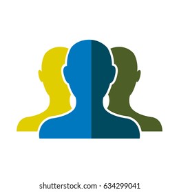 People Community Network Team Web Shadow Stock Vector (Royalty Free ...