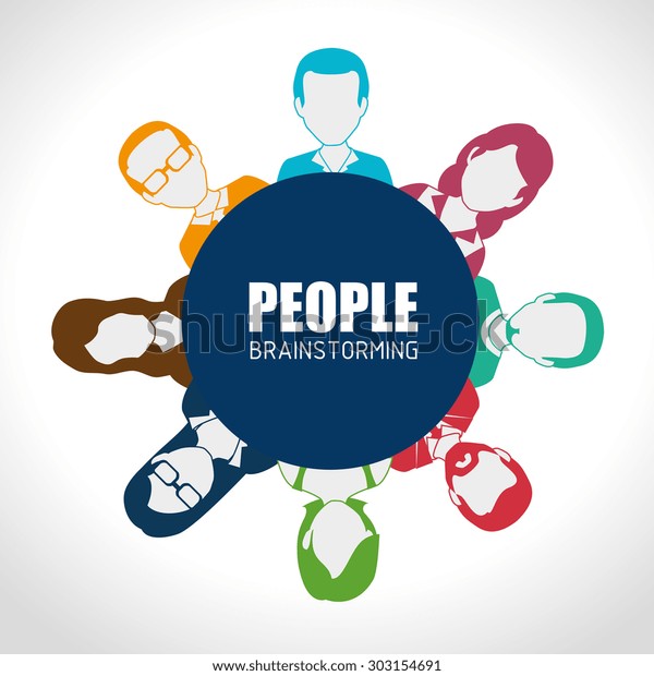 People Digital Design Vector Illustration Stock Vector (Royalty Free ...