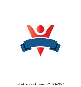 People Event Logo Template Stock Vector (Royalty Free) 715996267 ...