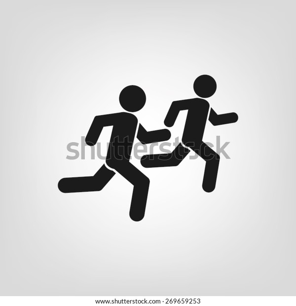 People Flee Stock Vector (Royalty Free) 269659253