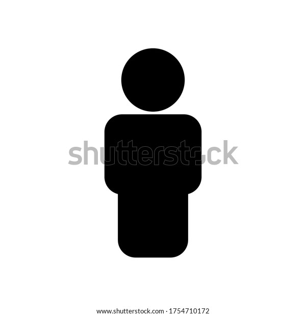 People Full Body Icon Design Template Stock Vector (Royalty Free ...