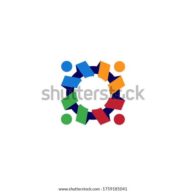 People Gear Cog Cogs Logo Vector Stock Vector (Royalty Free) 1759185041 ...