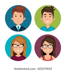 People Group Design Stock Vector (Royalty Free) 425274925 | Shutterstock