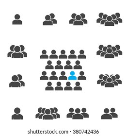 Group Line Icon Set Stock Vector (Royalty Free) 1103009204 | Shutterstock