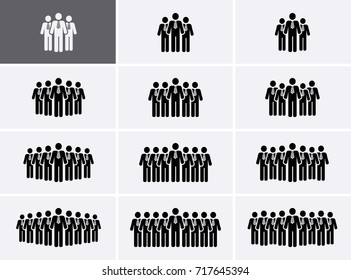 28,810 Crowd pictogram Images, Stock Photos & Vectors | Shutterstock