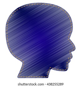People Head Sign Stock Vector (Royalty Free) 438255289 | Shutterstock