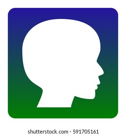 Vector Icon Mans Head Illustration Man: เวกเตอร์สต็อก (ปลอดค่าลิขสิทธิ์ ...