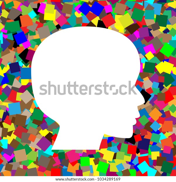 People Head Sign Vector White Icon Stock Vector (Royalty Free ...