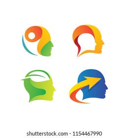 People Head Vector Color Stock Vector (Royalty Free) 1154467990 ...